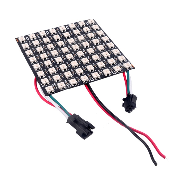 Matriz LED RGB flexible 8x8 | Didácticas Electrónicas I+D